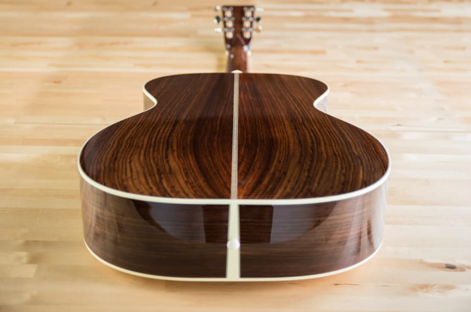 East Indian OM acoustic guitar - Preston Thompson Guitars